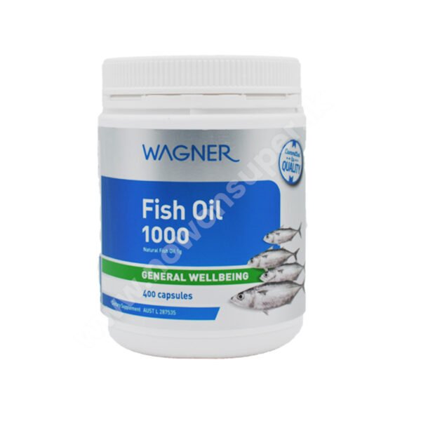Wagner Fish Oil 1000 400 Capsules - Now On Super