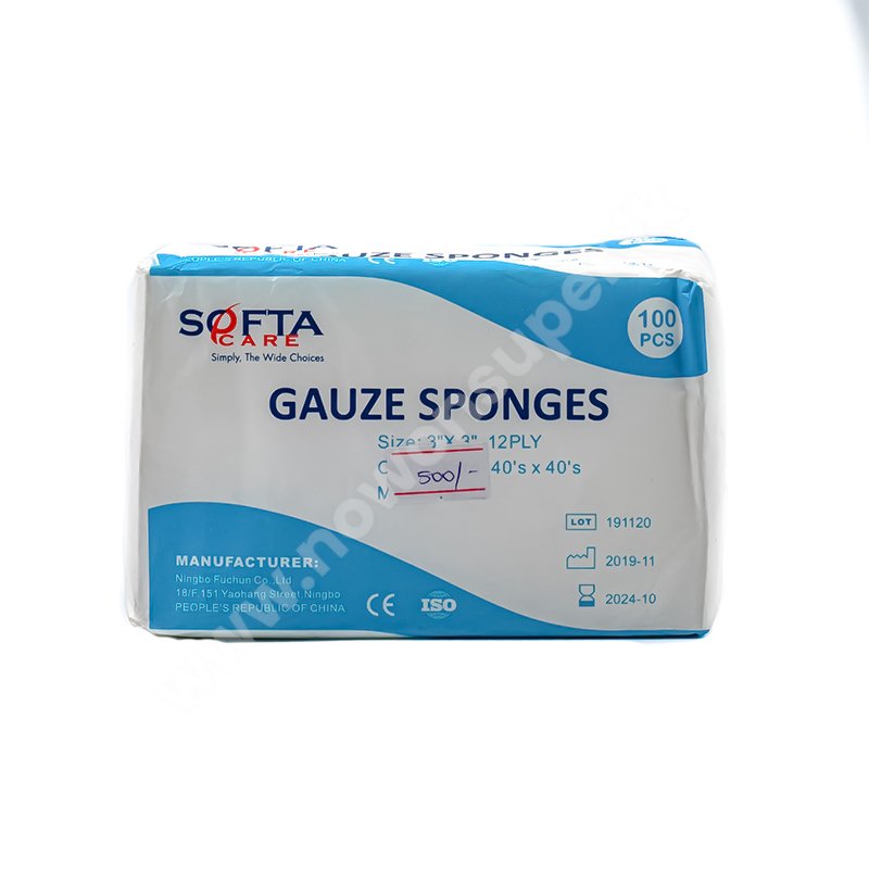 Softa Care gauze sponges 100pcs - Now On Super