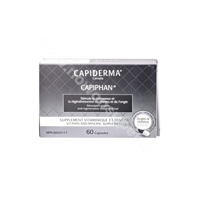 CAPIDERMA CAPIPHAN (VITAMINES ONGLES ET CHEVEUX) - Now On Super