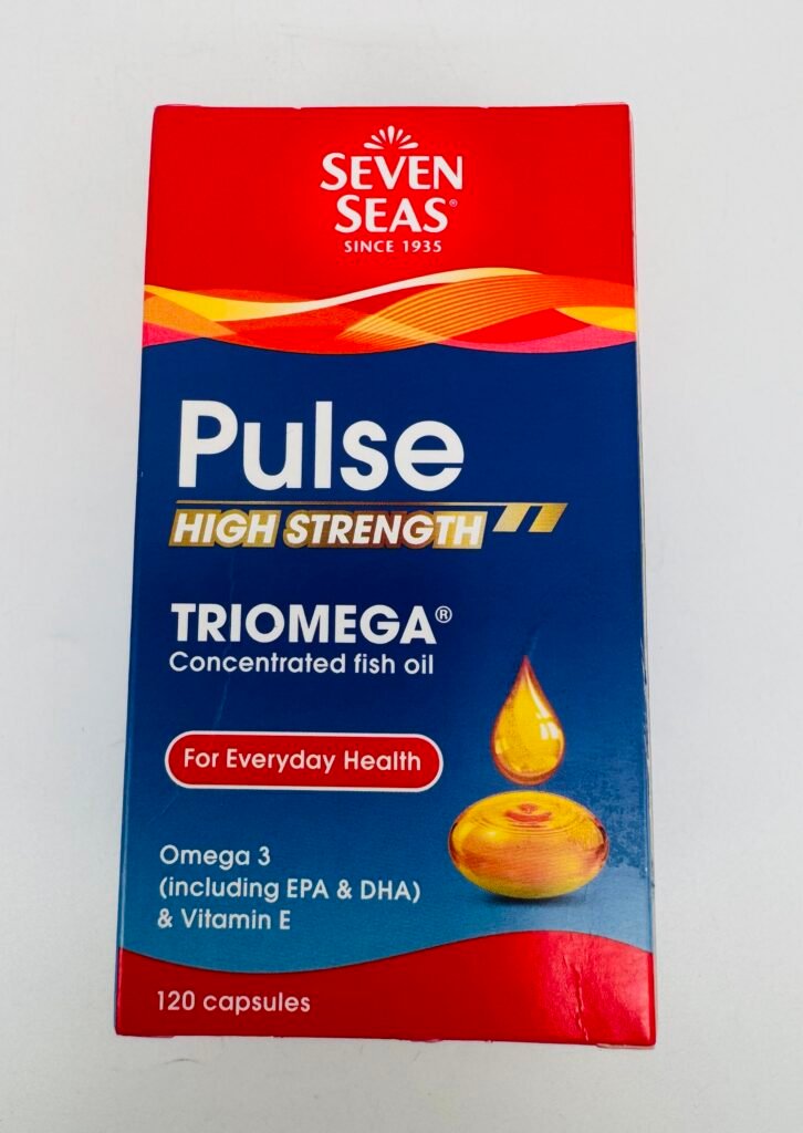 Pulse Triomega Fish Oil Caps 120 capsules - Now On Super