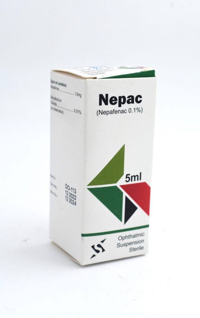 Nepac Eye Drops 5Ml - Now On Super