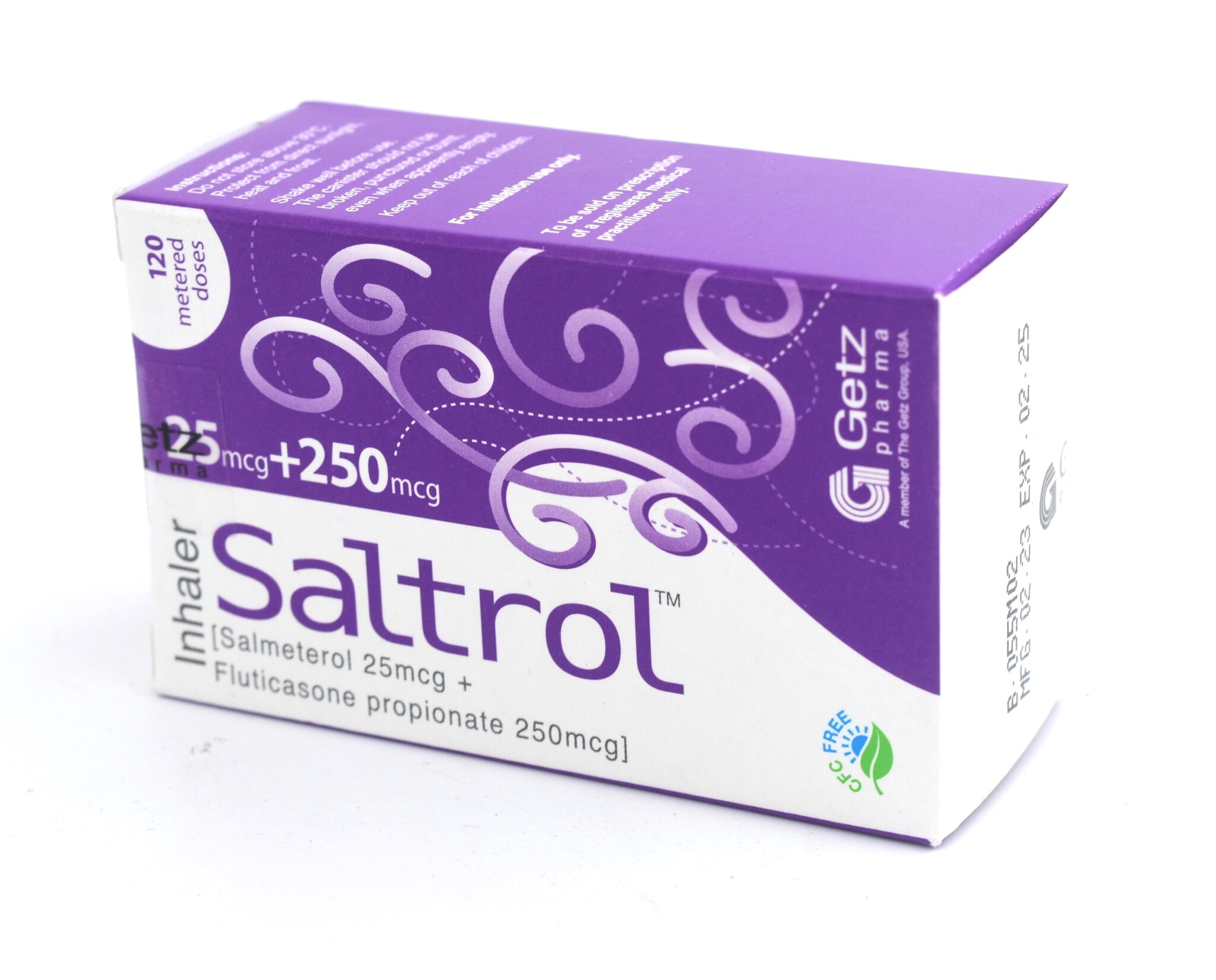 Saltrol 25mcg/250mcg Metered Dose Inhaler 120 Actuations - Now On Super