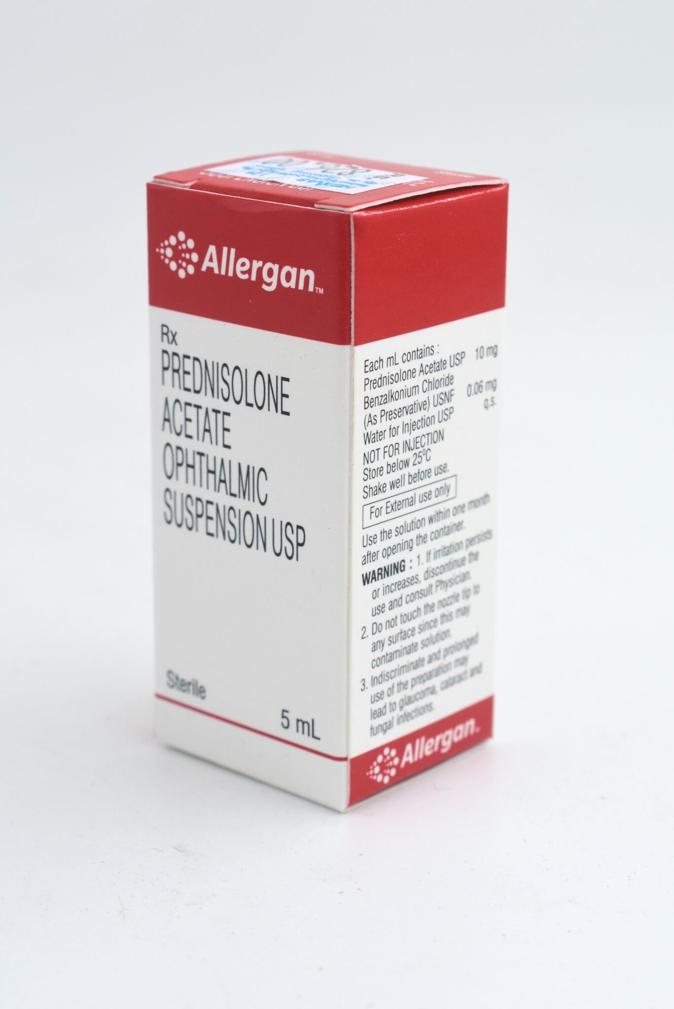 PREDNISOLONE ACETATE OPHTHALMIC SUSPENSION USP 5ML - Now On Super