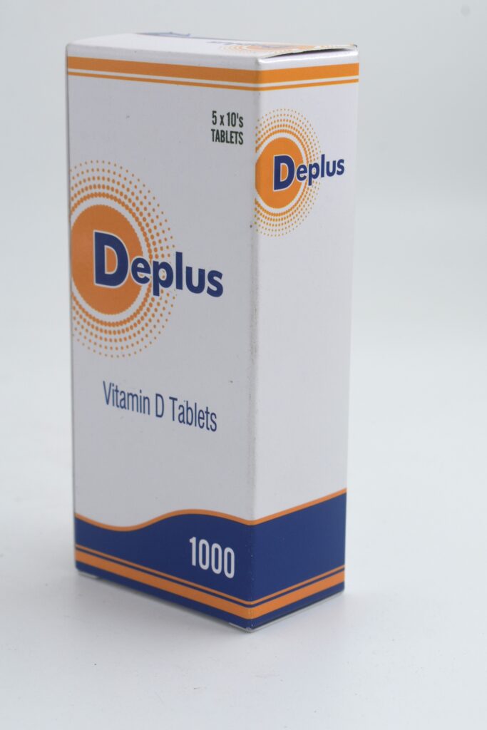 Deplus Vitamin D 1000IU Tablets 10s - Now On Super