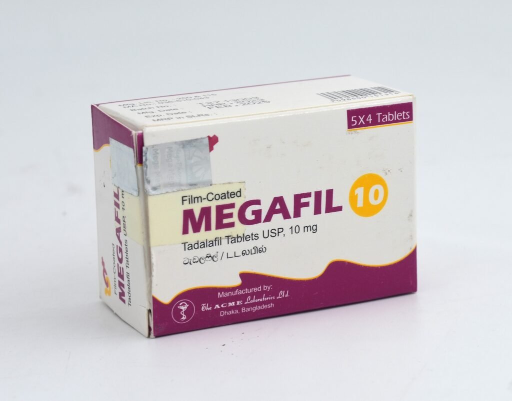 MEGAFIL Tadalafil 10mg 20tablet - Now On Super