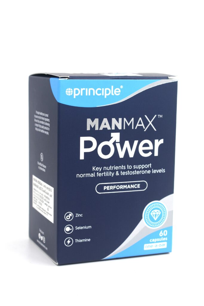 Principle Manmax Power Capsules 60s - Now On Super