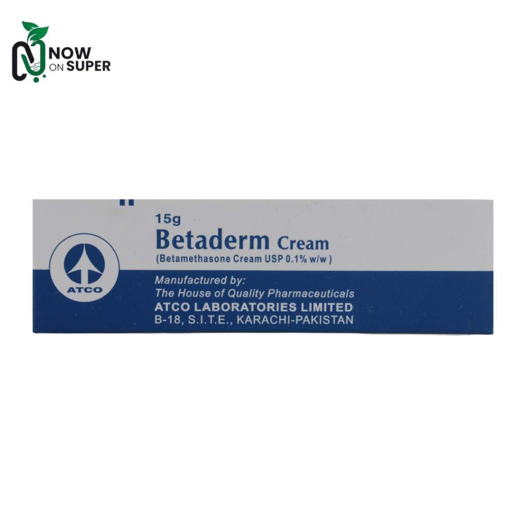 Betaderm Cream 15g - Now On Super