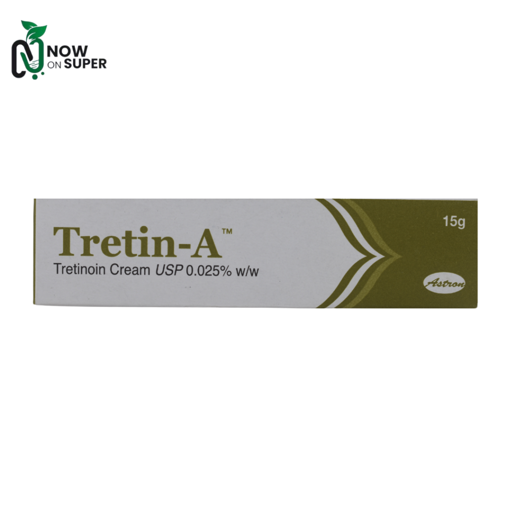 Tretin-A Tretinoin Cream USP 0.025% 15g - Now On Super