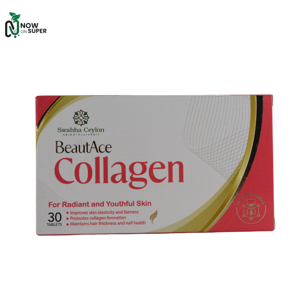 Swabha Ceylon BeautAce Collagen 30 Tablets - Now On Super